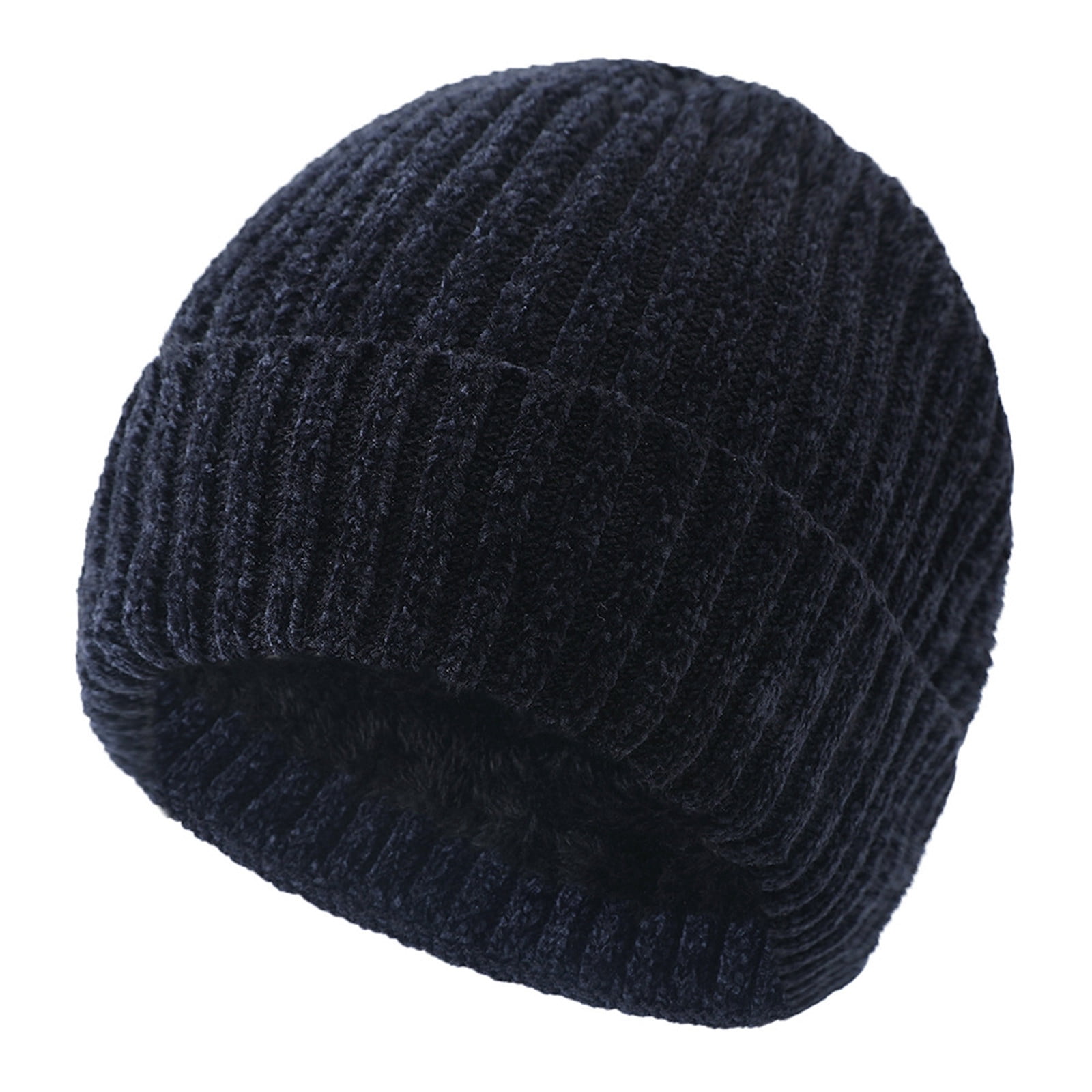 Guluxicc Mens Winter Knit Beanie Hats Trandy Fashion Solid Color ...