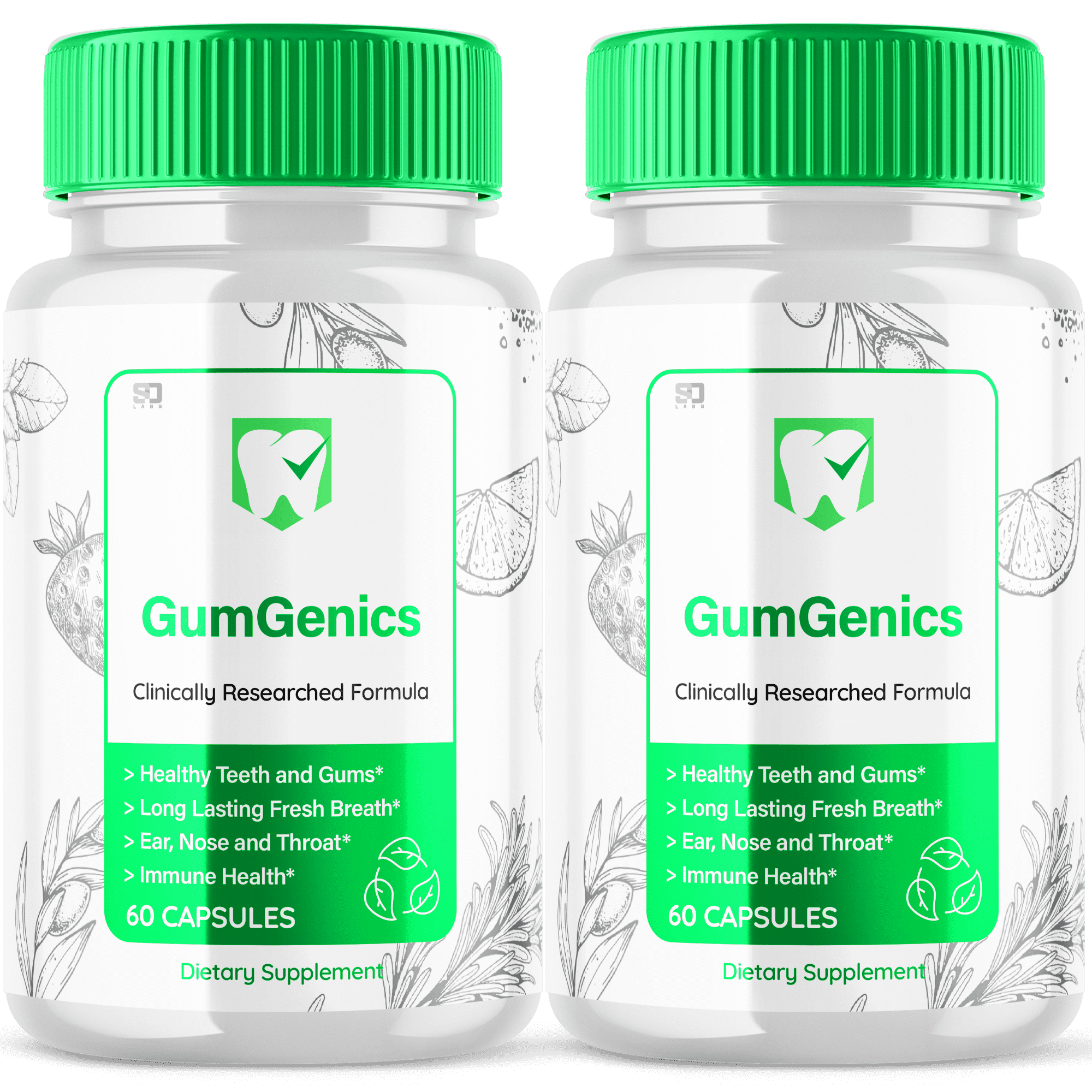Gum Genics Advanced Dietary Supplement Formula to Support Healthy Teeth ...