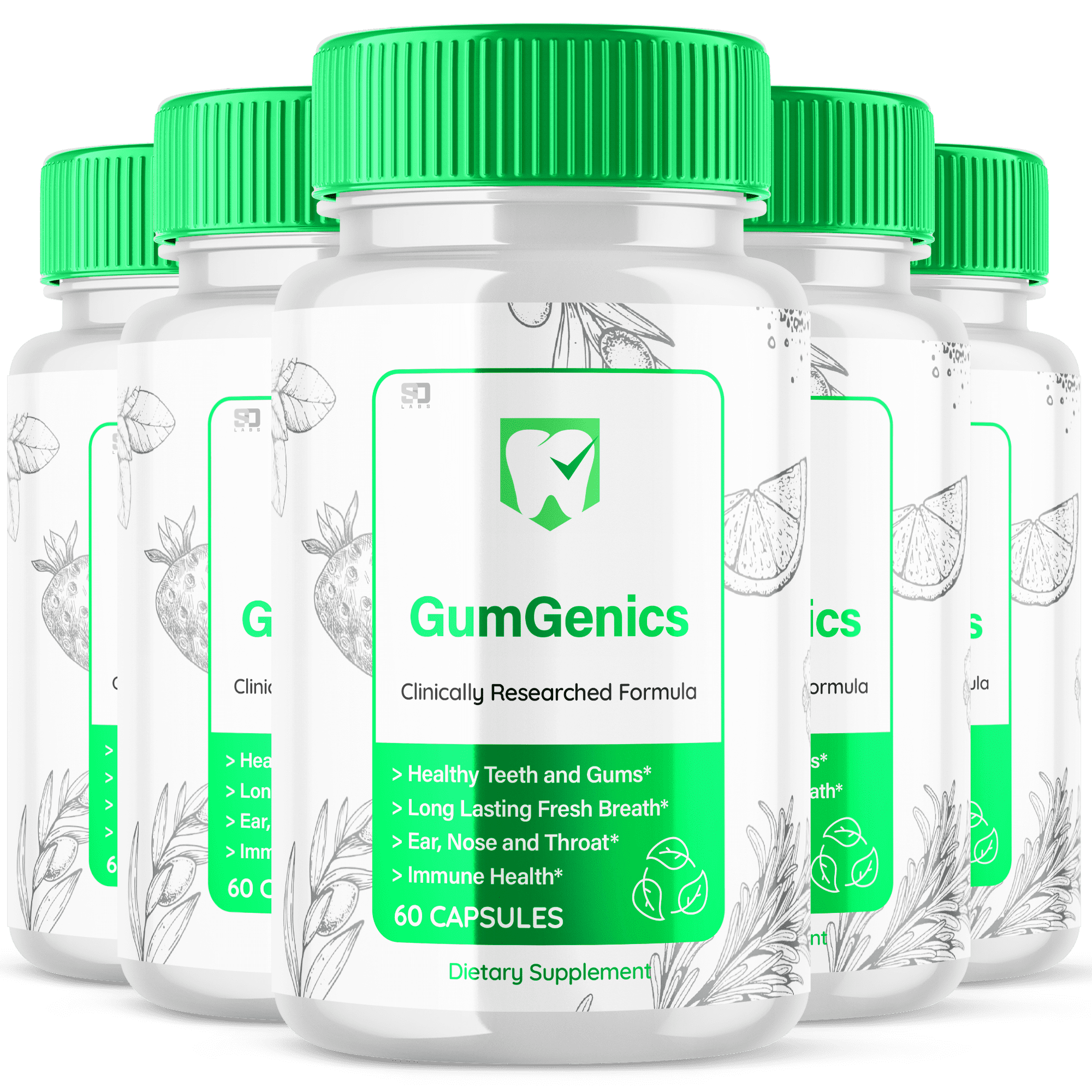 Gum Genics Advanced Dietary Supplement Formula to Support Healthy Teeth ...