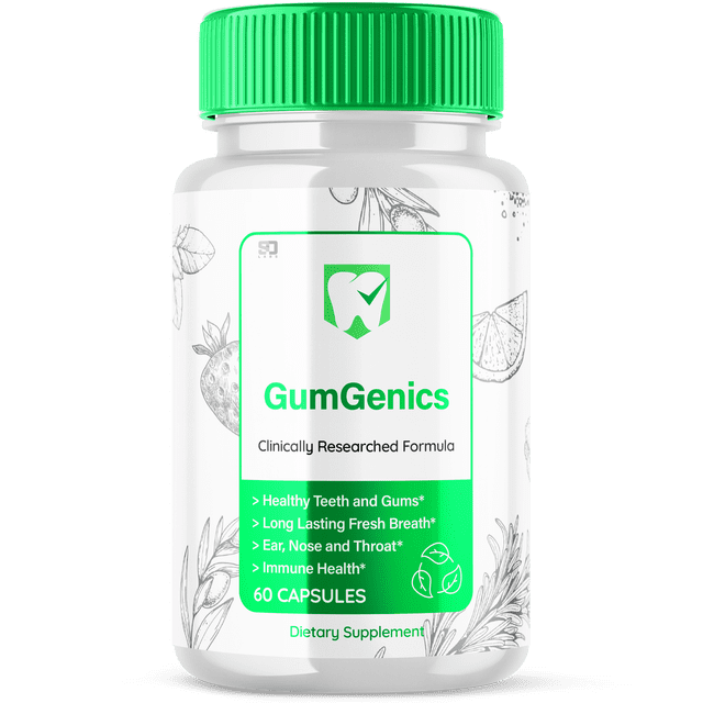 Gum Genics Advanced Dietary Supplement Formula to Support Healthy Teeth ...