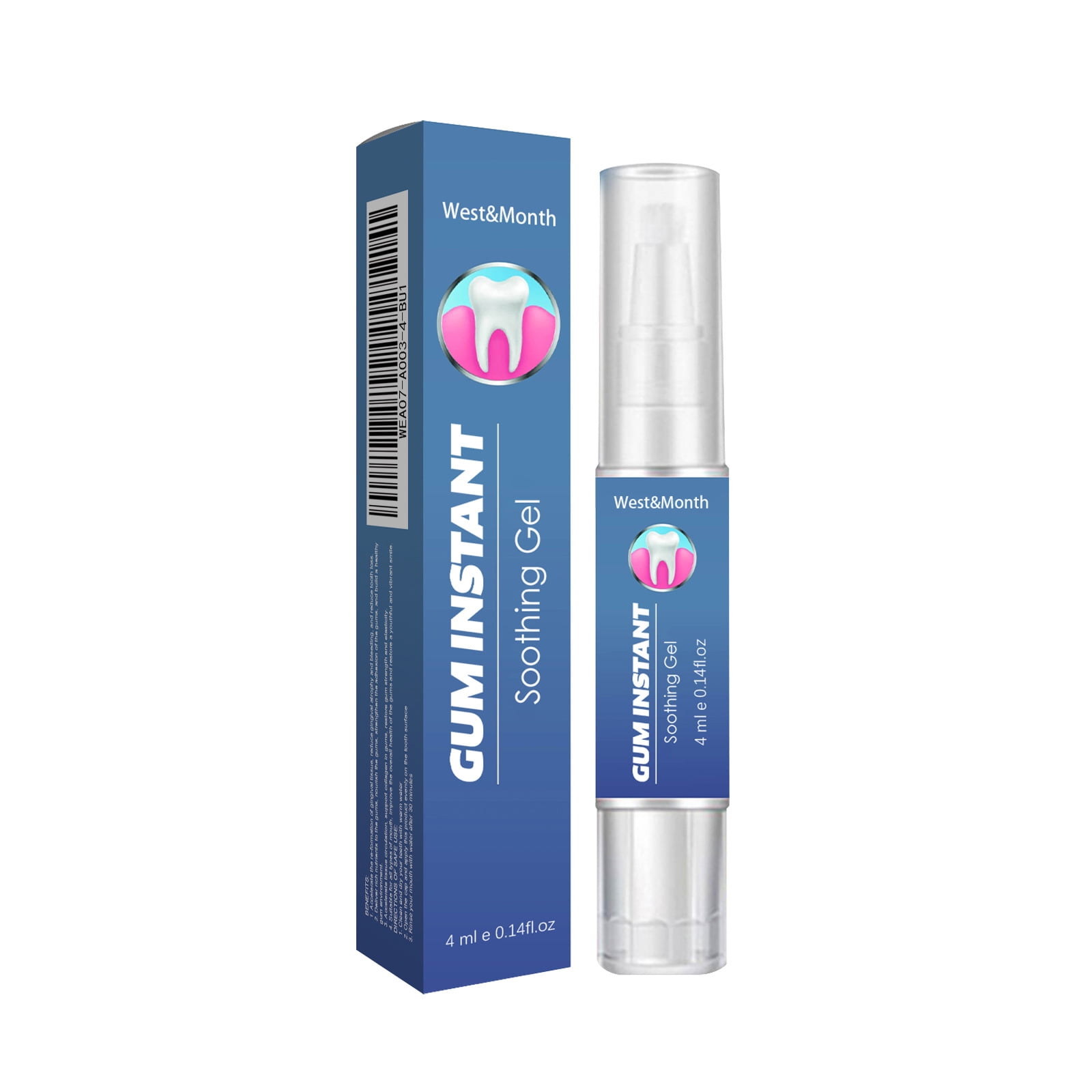 Gum Instant Soothing Gel - Oral Care for Gum Health and Teeth Whitening ...