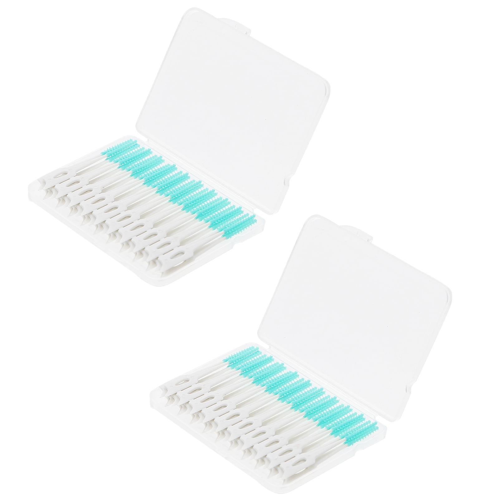 Gum Interdental Brush 80 Pcs Toothpicks Teeth Gaps Cleaners Theoffice ...