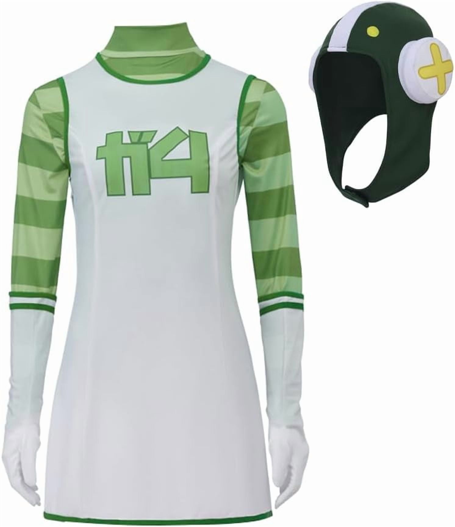 Gum Jet Set Radio Dress Outfit Clothing with Gloves And Hat for Women ...