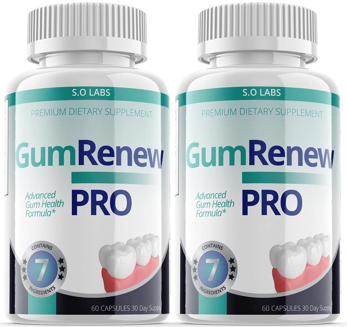 Gum Renew Pro Pills for Teeth Probiotics for Men and Women - 120 ...