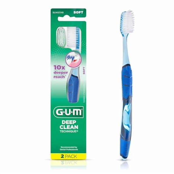 Gum Technique Deep Clean Soft Toothbrush, Value Pack - 2 Ea - Walmart.com