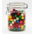 Naturejam GumBalls Small Assorted 1Pound 243 Pieces-Mini Rainbow Bubble ...