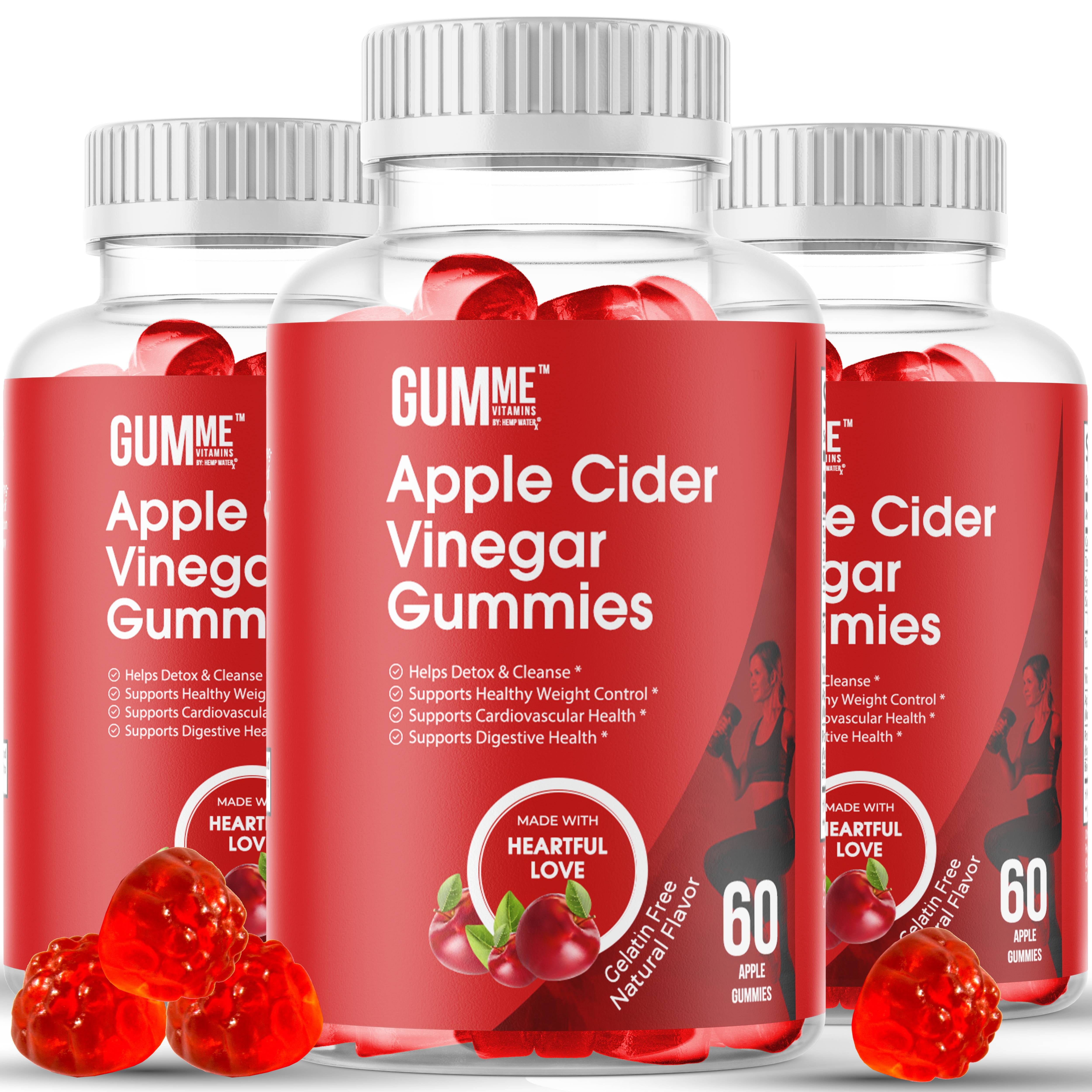 GumMe Apple Cider Vinegar Gummies - for Weight Loss - Lose Weight - ACV ...