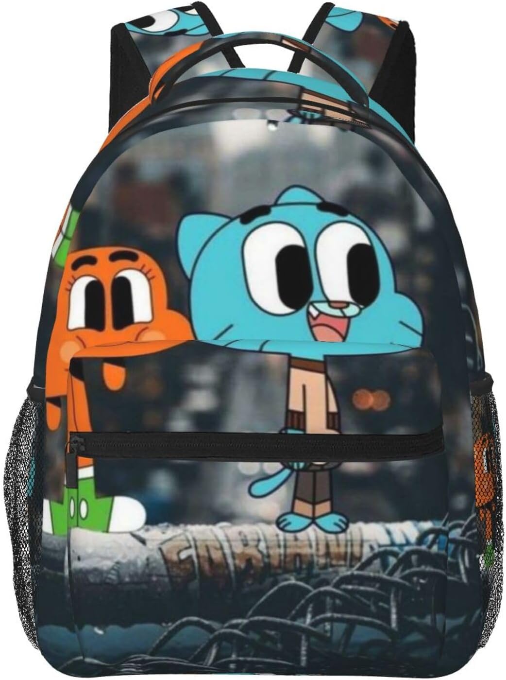 Gumball Backpack Cartoon Lightweight Casual Travel Backpacks The ...