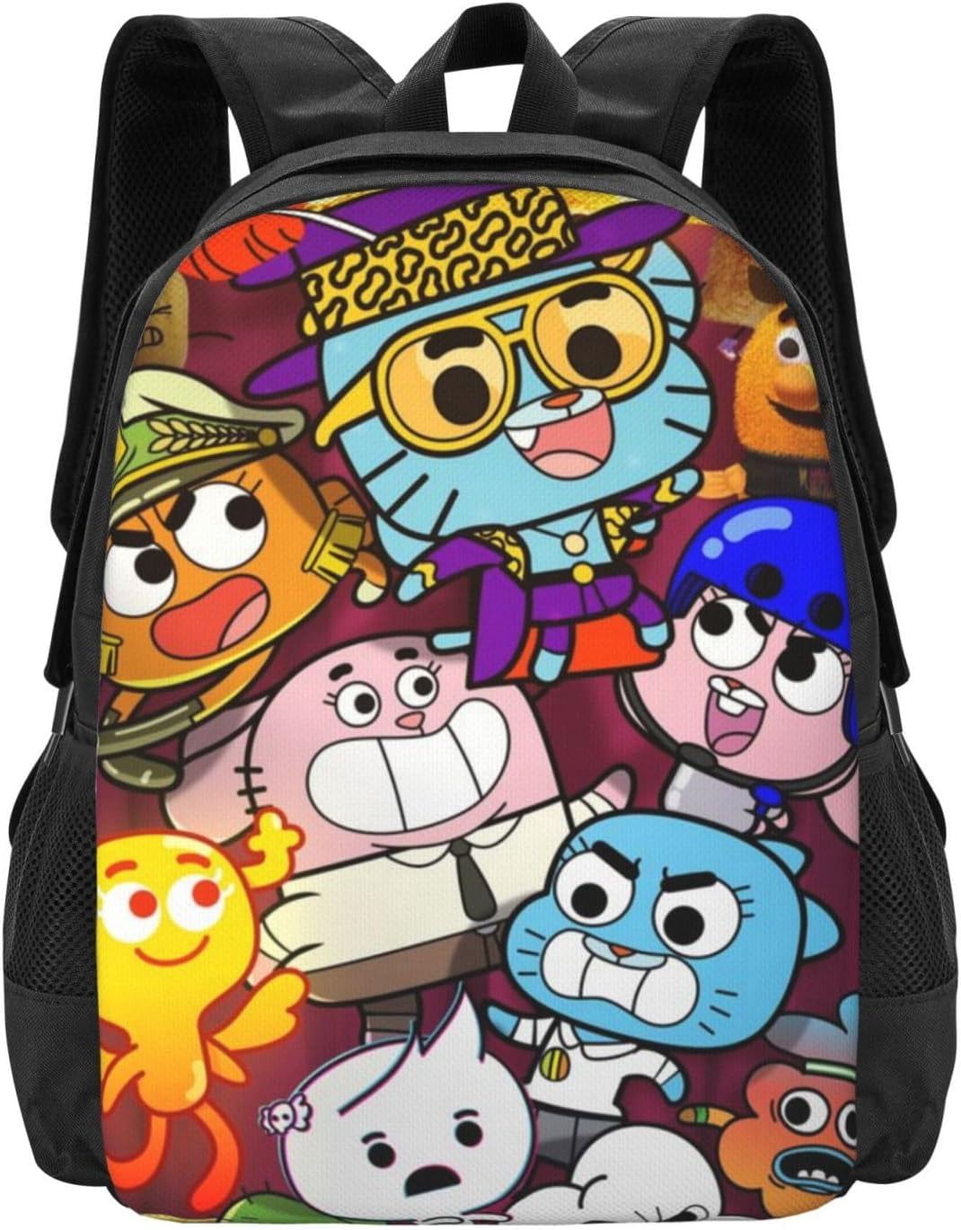 Gumball Backpack Cartoon Lightweight Casual Travel Backpacks The ...