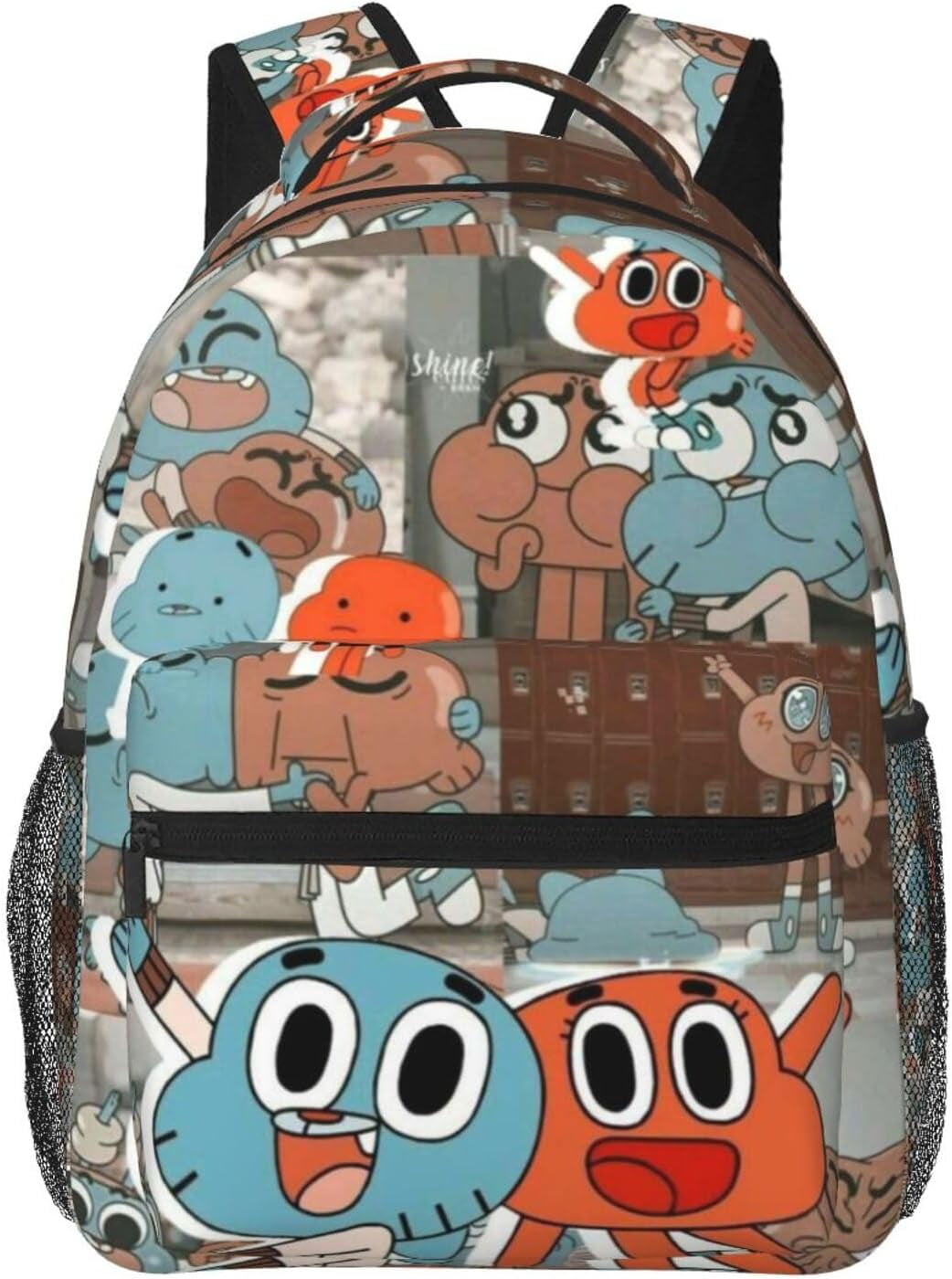 Gumball Backpack Cartoon Lightweight Casual Travel Backpacks The ...