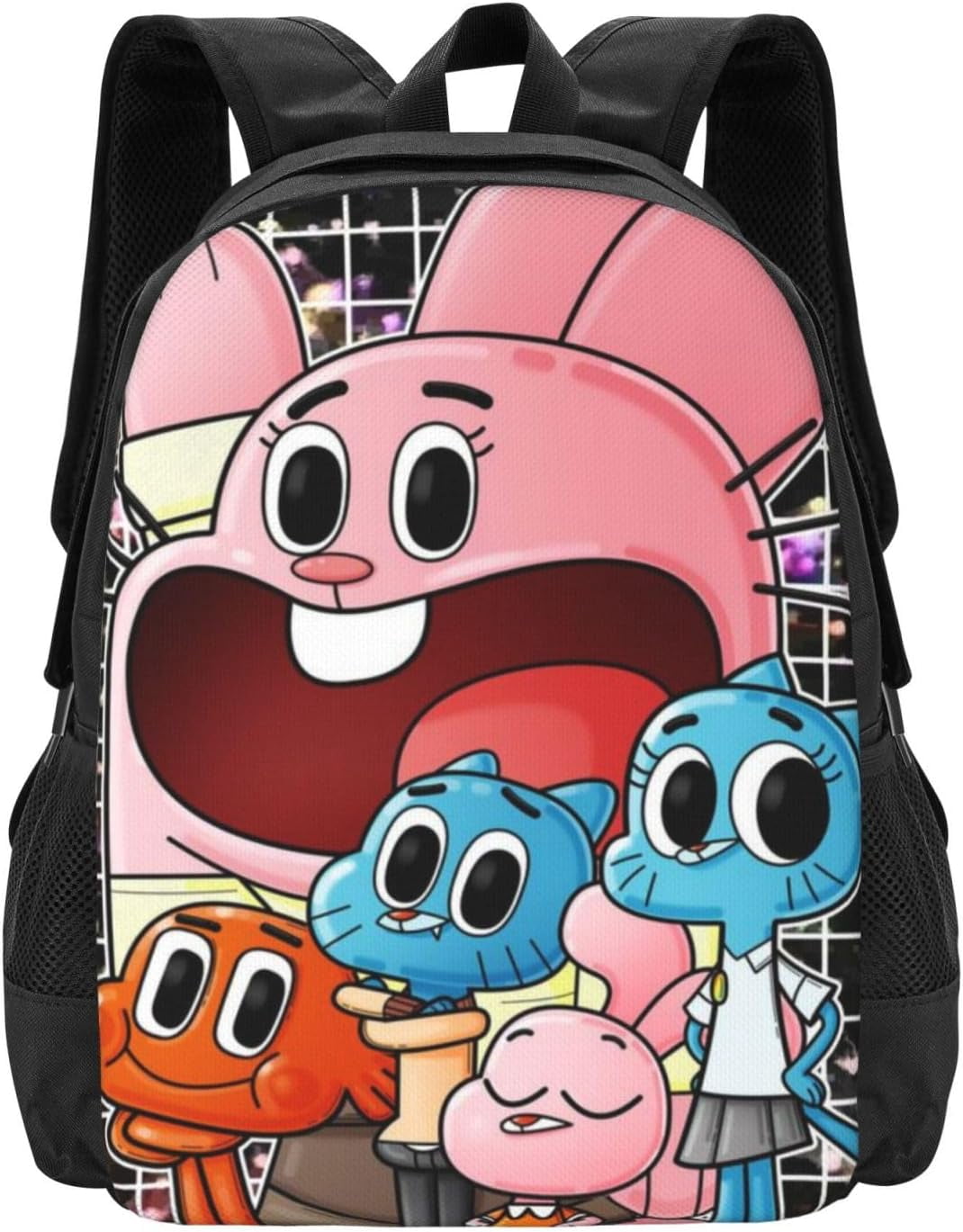 Gumball Backpack Cartoon School Lightweight Casual Travel Backpacks The ...