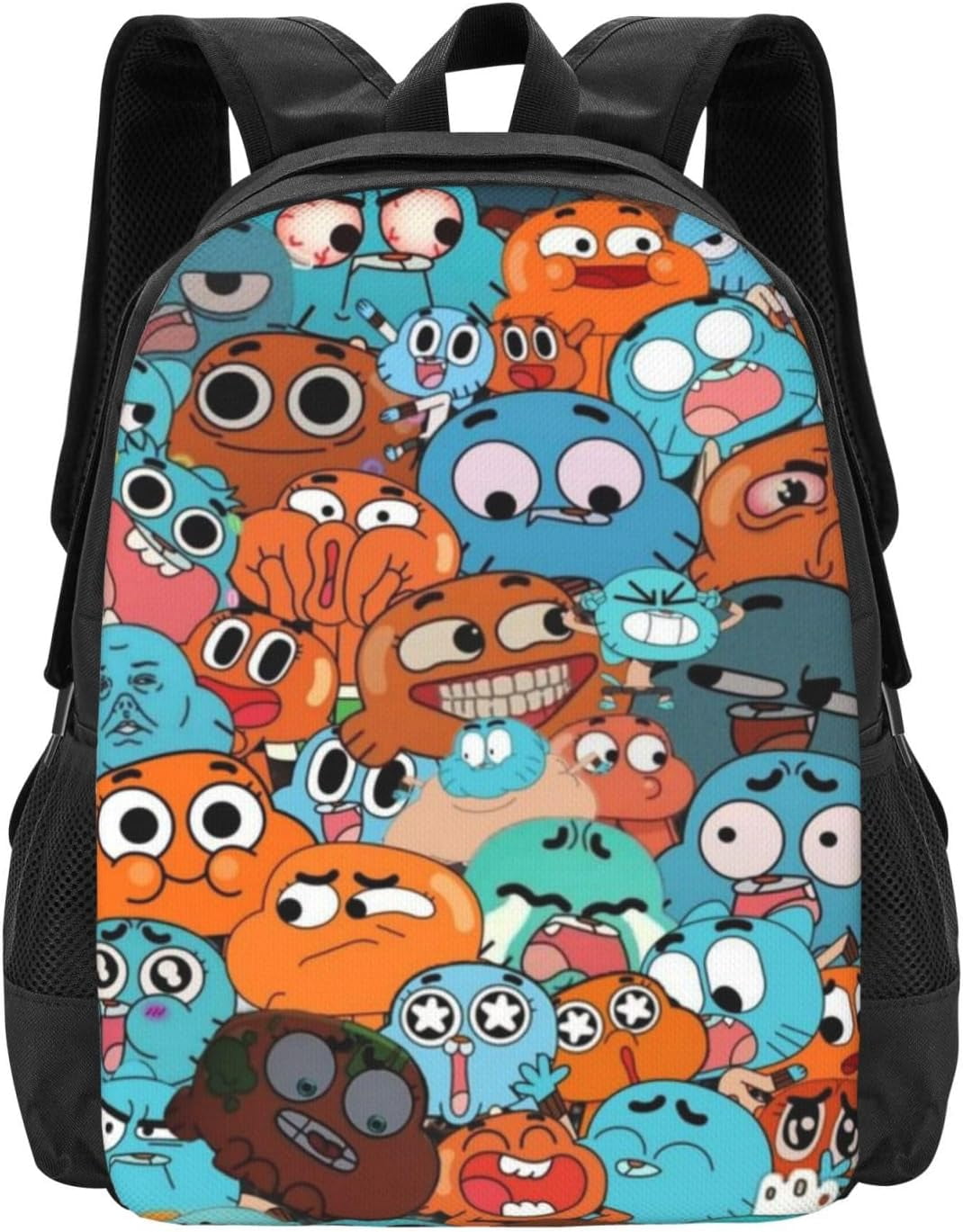 Gumball Backpack Cartoon School Lightweight Casual Travel Backpacks The ...