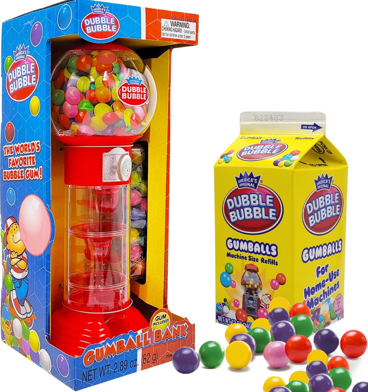 Gumball for Kids" DMF15 - Coin Operated Bubble and Toy Bank -10.50 ...