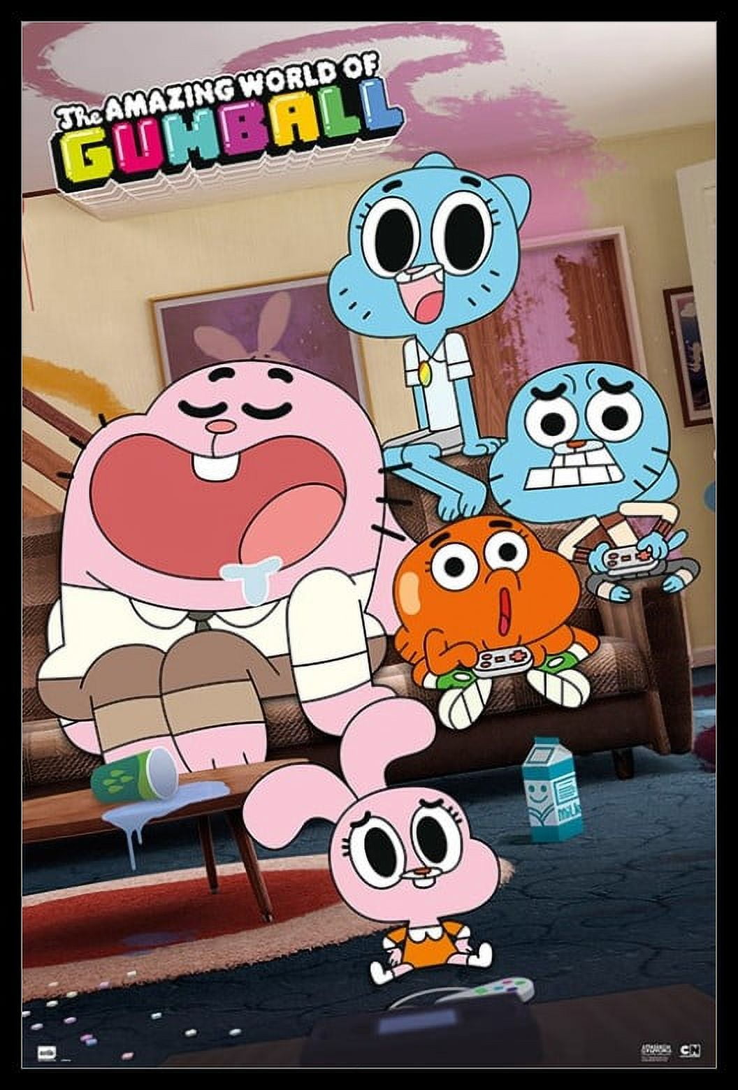 Gumball Laminated & Framed Poster (24 x 36) - Walmart.com