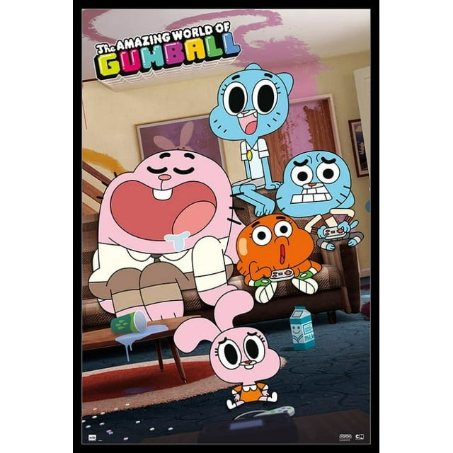 Gumball Laminated & Framed Poster (24 x 36) - Walmart.com