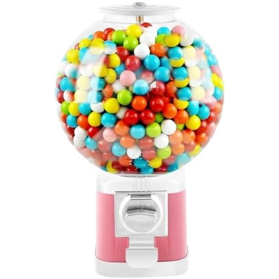 Gumball Machine, 1.26Inch Big Capsule Toy Vending Machine w/Key ...