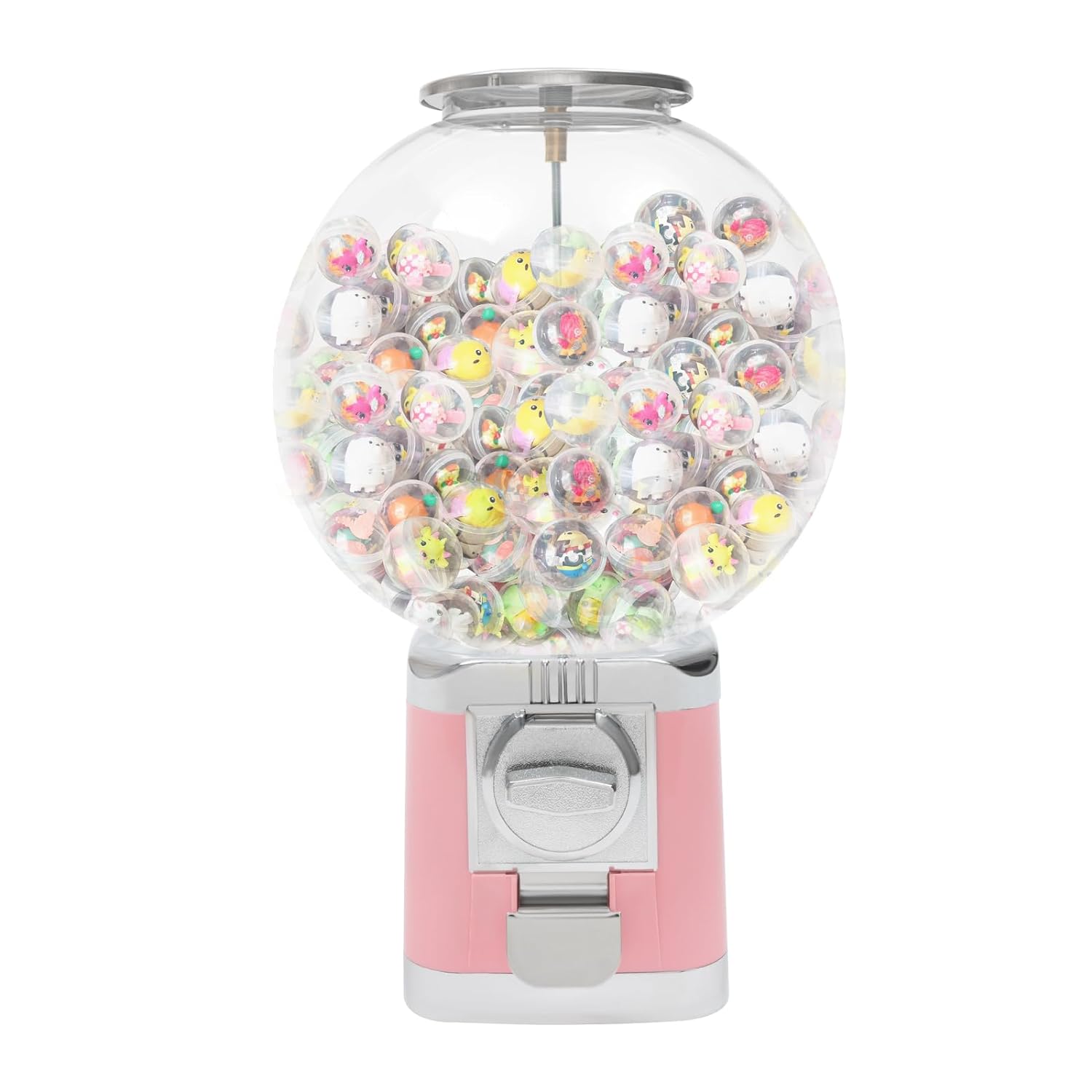 Gumball Machine, 1.26Inch Big Capsule Toy Vending Machine w/Key ...