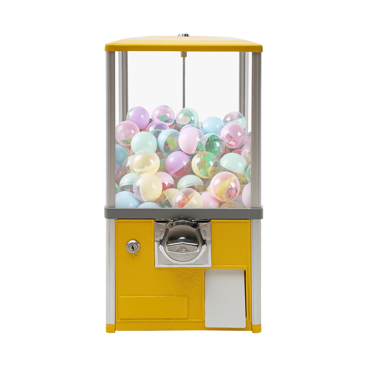 Gumball Machine, 25 Cent Coins Vending Machine with Clear Window, 21 ...