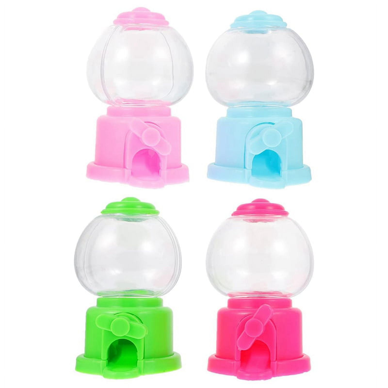 Gumball Machine, 3.7 Inch Mini Candy Dispenser Machines for Kids Party ...