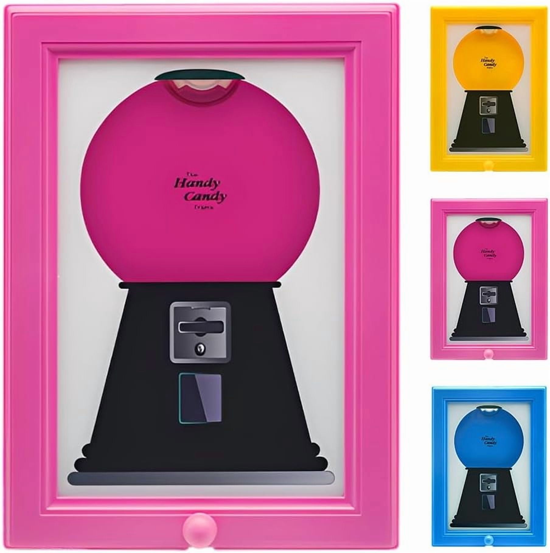 Gumball Machine, Rare Vintage the Handy Photo Frame Candy Dispenser ...