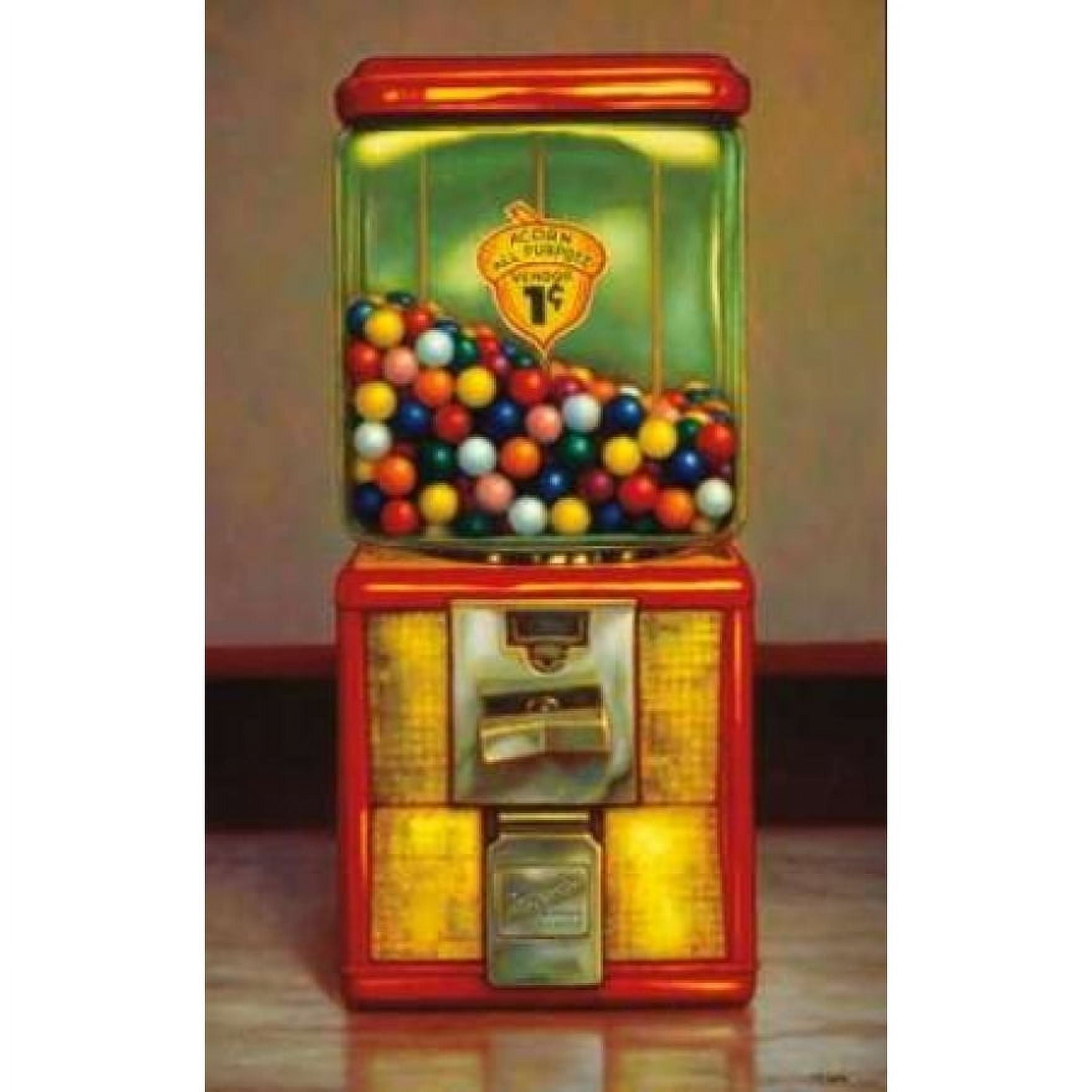 Gumball Machine X Poster Print by TR Colletta - Walmart.com