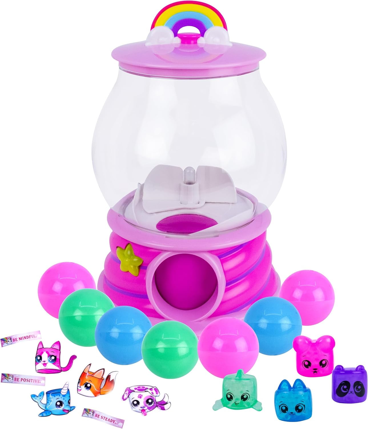 Gumball Magic Light Up Machine with 7 Gumball Surprises - Walmart.com
