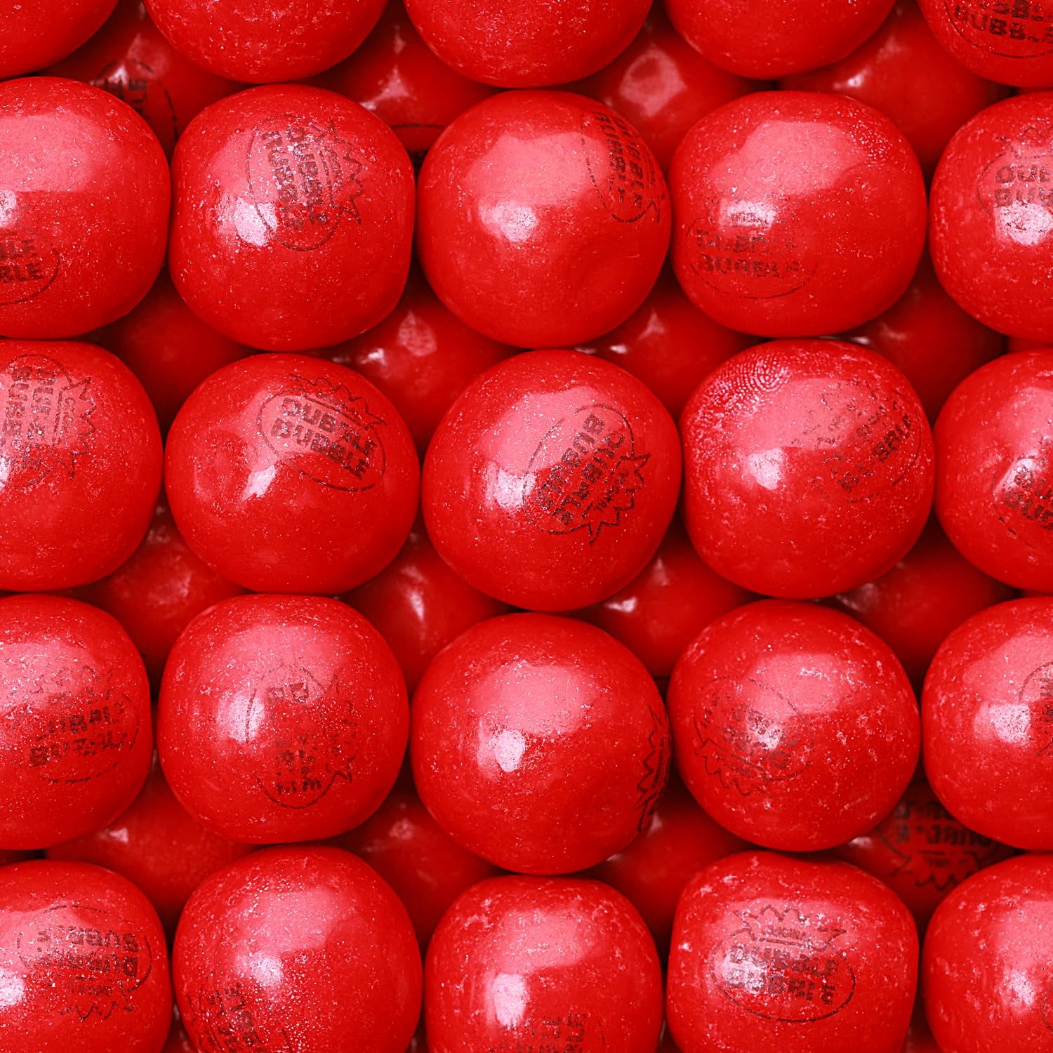 Global Gumball Cherry Bubble Gum, 1-Inch Red Gumballs, 1.7 LB Refill ...