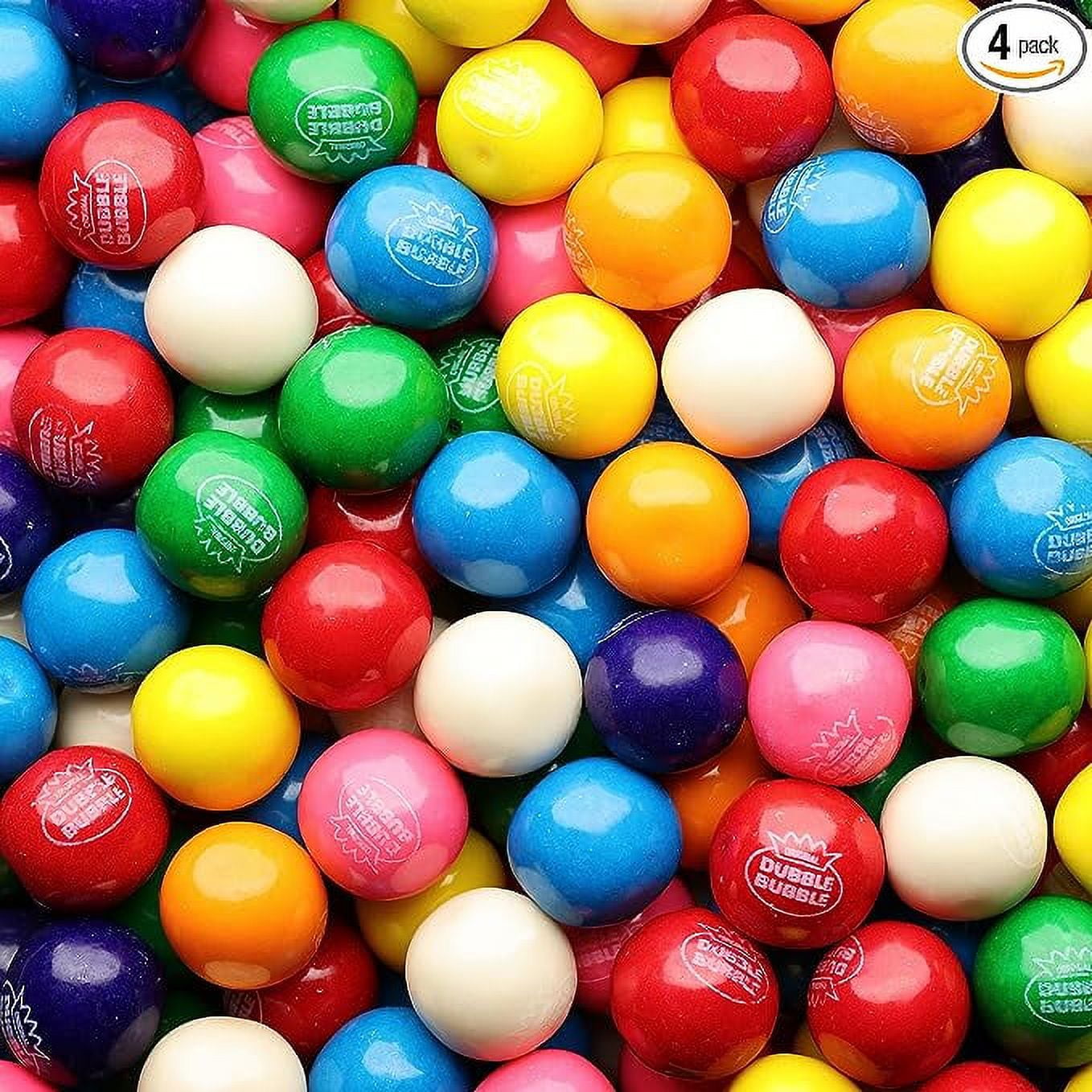 Gumballs for Gumball Machine - 0.5 Inch Mini Gumballs - 4 Lb Bulk Gum ...