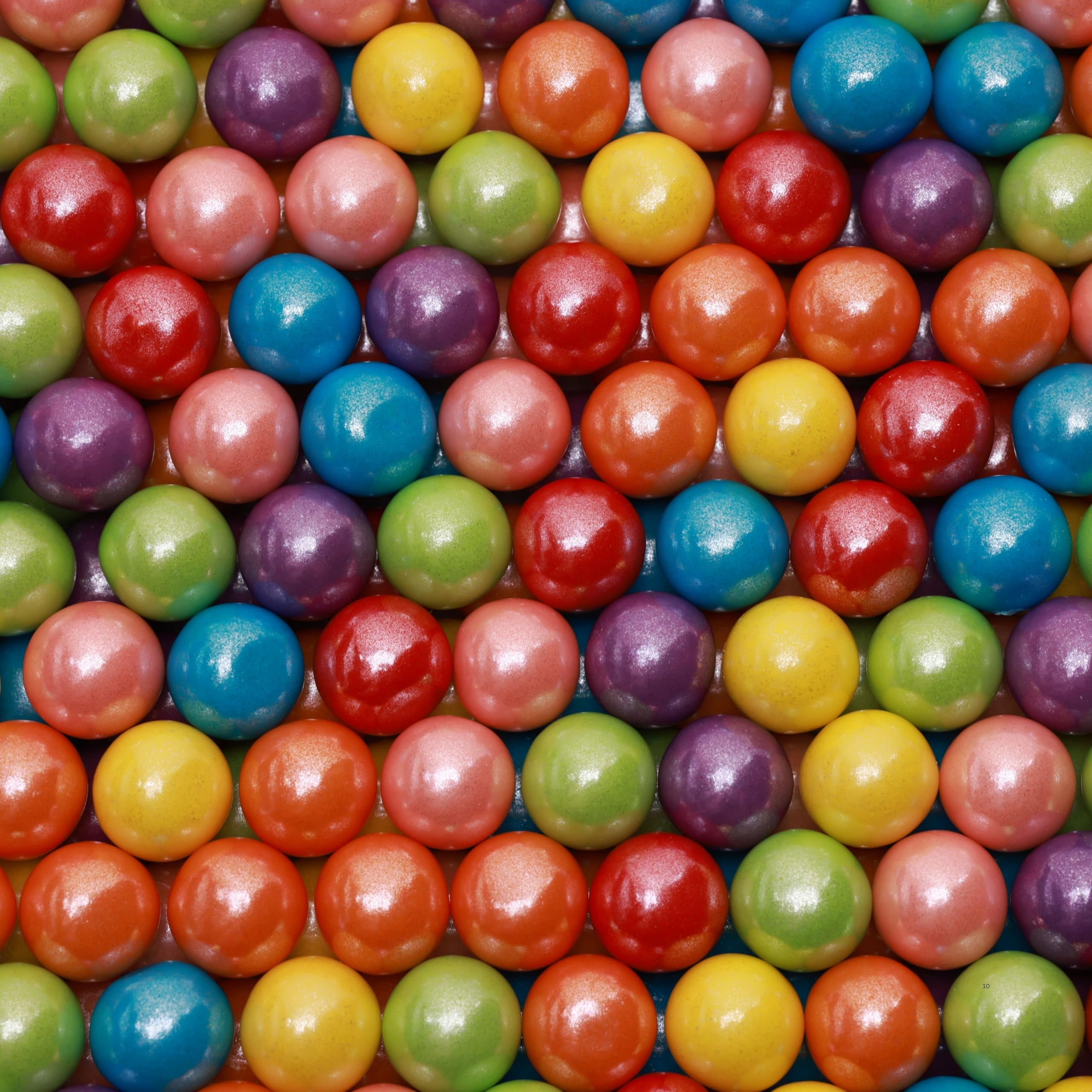 Shimmer Assorted Bubble Gum for Kids - Mix Fruit Flavored Gum 45 pcs 3. ...