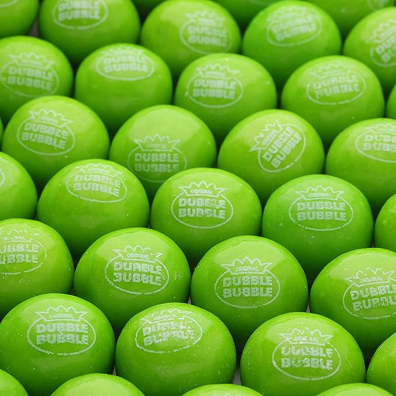 Gumballs for Gumball Machine - 1 Inch Large Gumballs - Green Apple ...