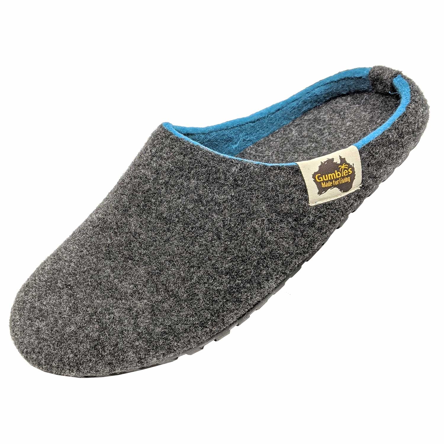 Gumbies Outback Slippers for Indoors and Outdoors, Eco-friendly Felt ...