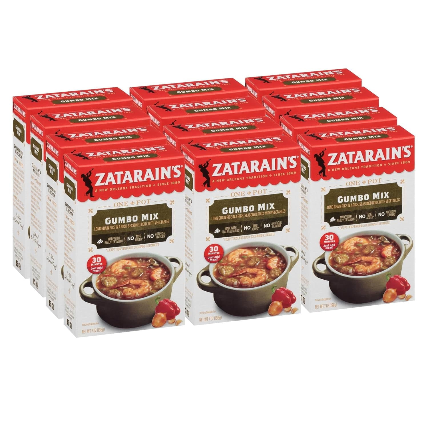 Gumbo Mix, 7 oz (Pack of 12) - Walmart.com