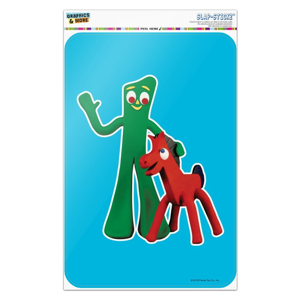 Gumby Pokey Best Friends Clay Art Home Business Office Sign - Walmart.com