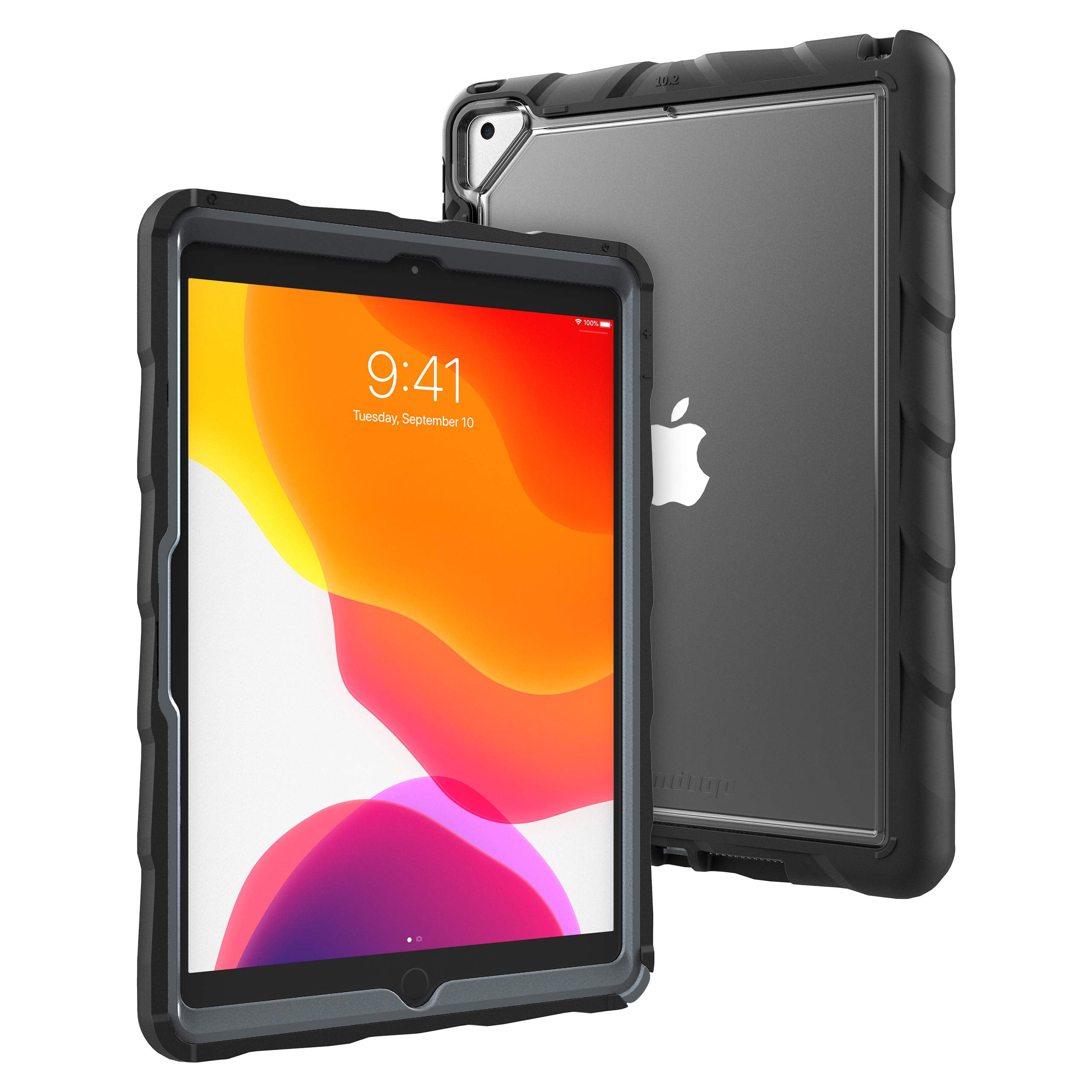 Gumdrop DropTech Clear Case Fits Apple iPad 9th | 8th | 7th Gen (10.2 ...