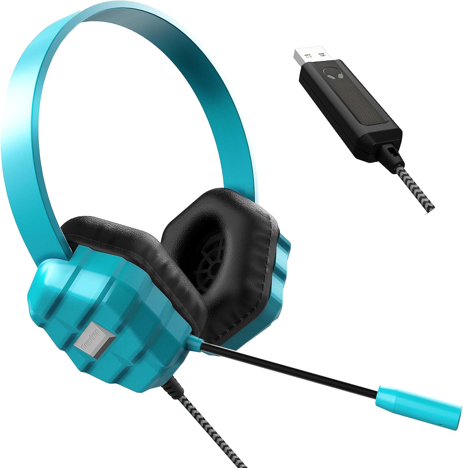 Gumdrop DropTech USB B2 On-Ear Headphone with Built-in Designed for K ...