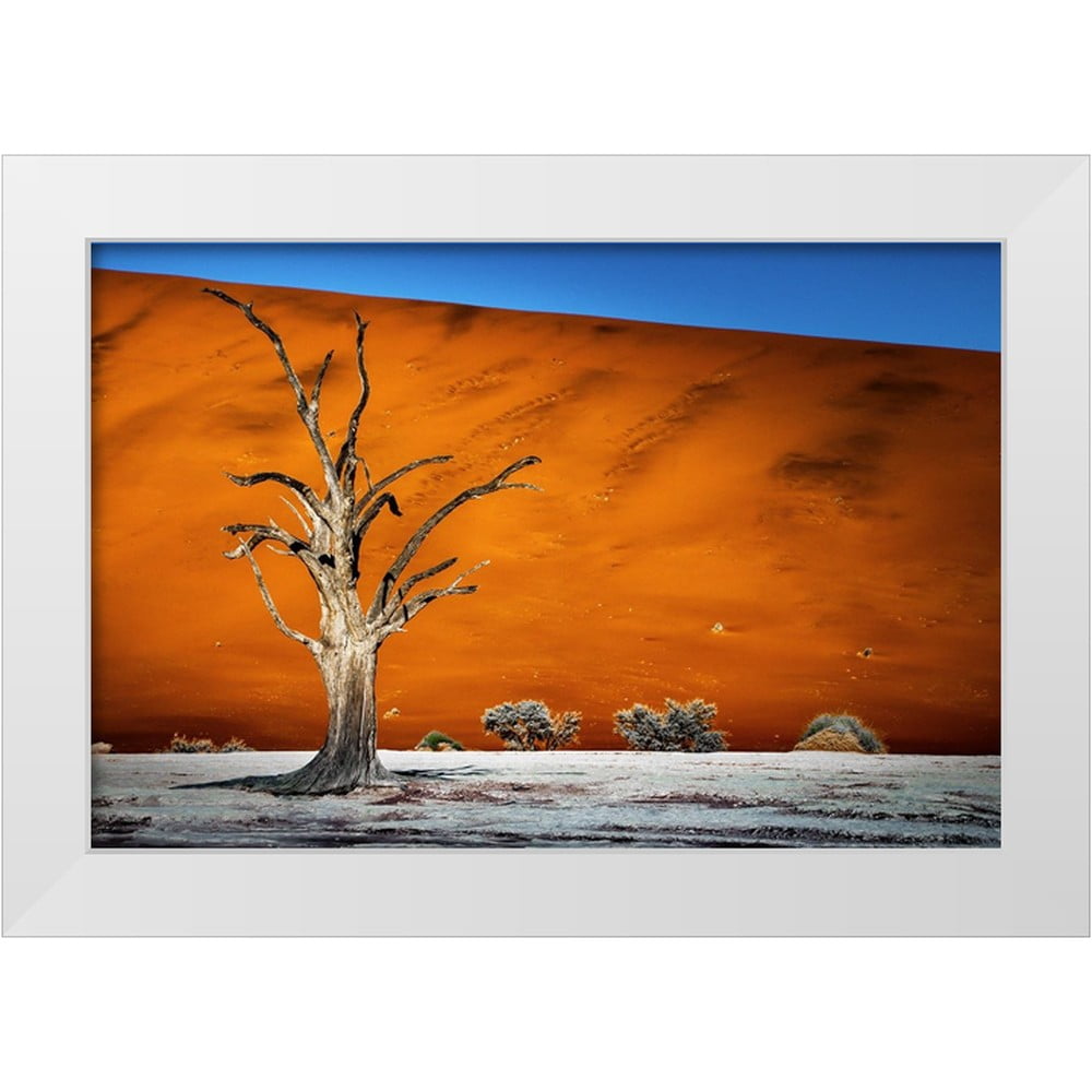 Gumerov, Taymuraz 32x23 White Modern Wood Framed Museum Art Print ...
