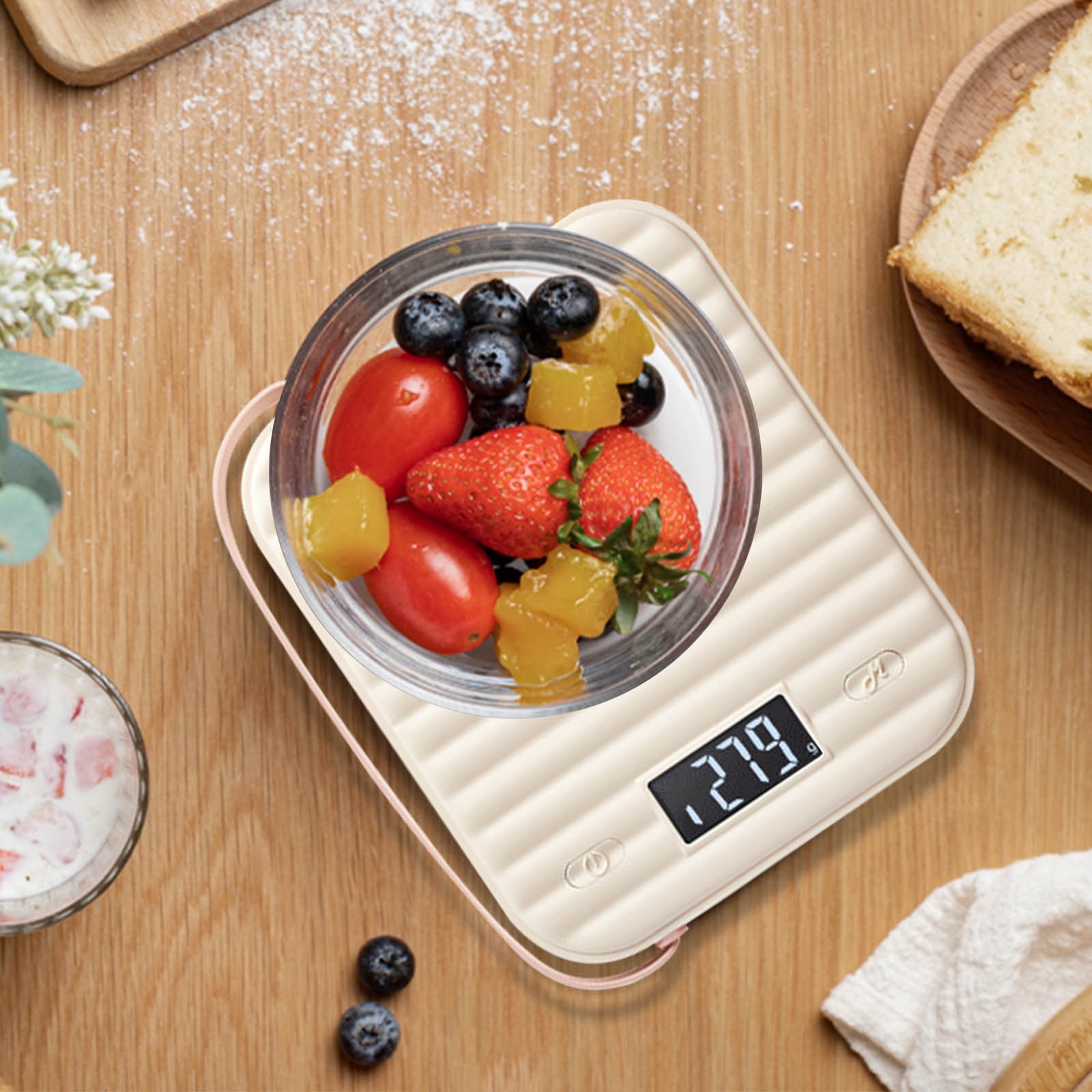 Gumesh Digital Kitchen Scale 0.1g Precision - Food Scale with LCD, Tare ...