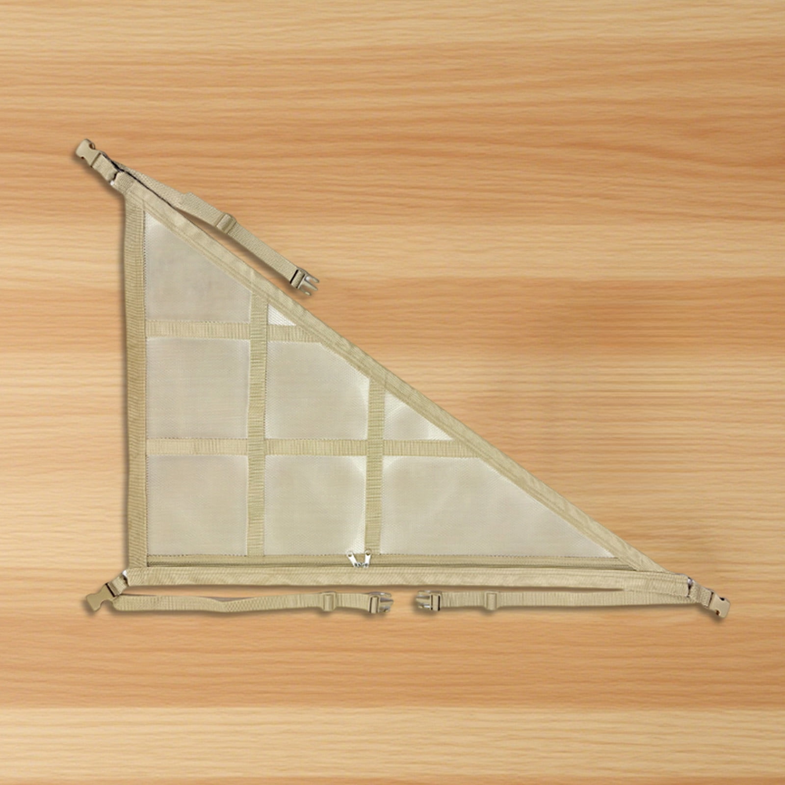Gumesh Car Roof Triangle Storage Bag - Heavy-Duty Mesh Cargo Carrier ...