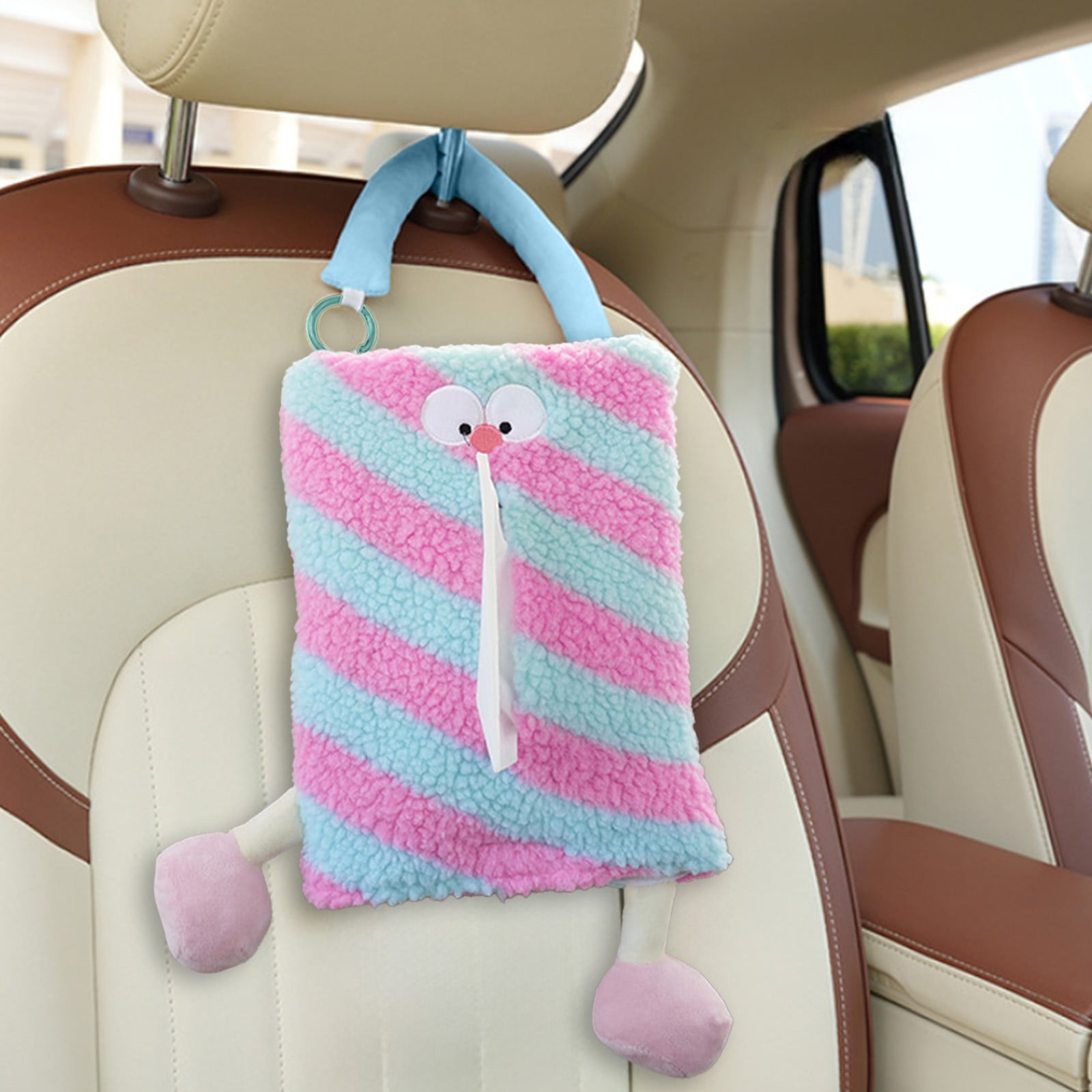 Gumesh Car Tissues Holder with Facial Tissues Travel Tissue Tubes Box ...