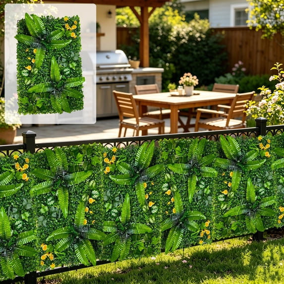 Gumesh Expandable Fence Privacy Screen for Balcony Patio Outdoor ...