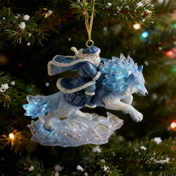 Gumesh Fantasy Griffin Santa Claus Ornament, Mythical Creature ...