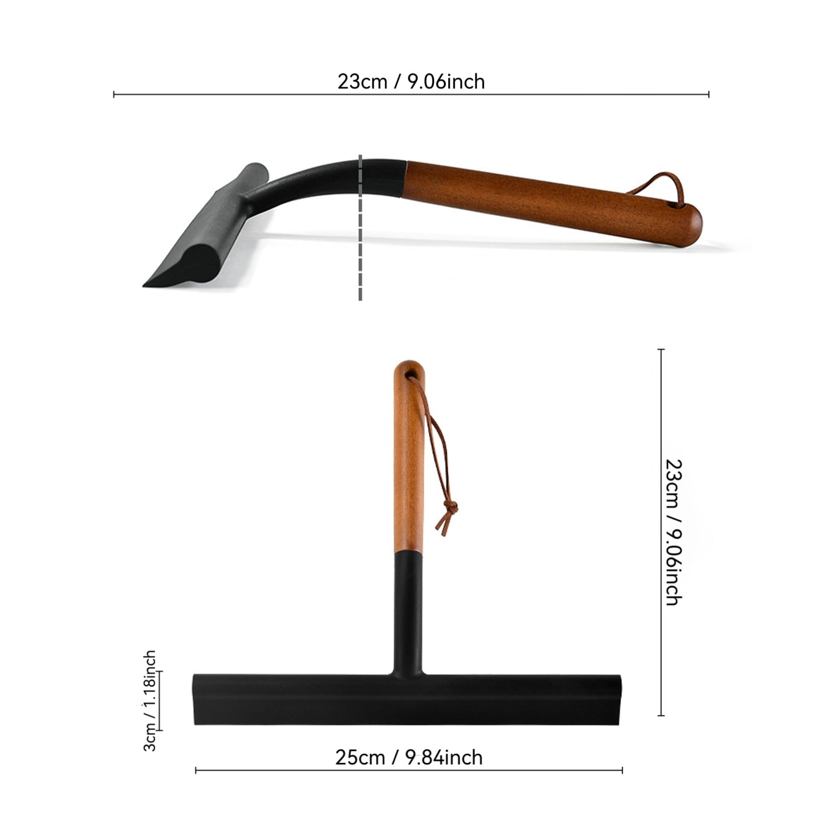 Gumesh Silicone Kitchen Squeegee - Cabinet & Countertop Scraper, Leaves ...