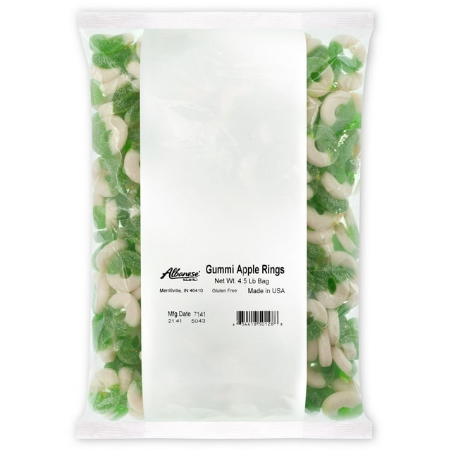 Gummi Apple Rings Bulk Candy, 4.5 Lb - Walmart.com