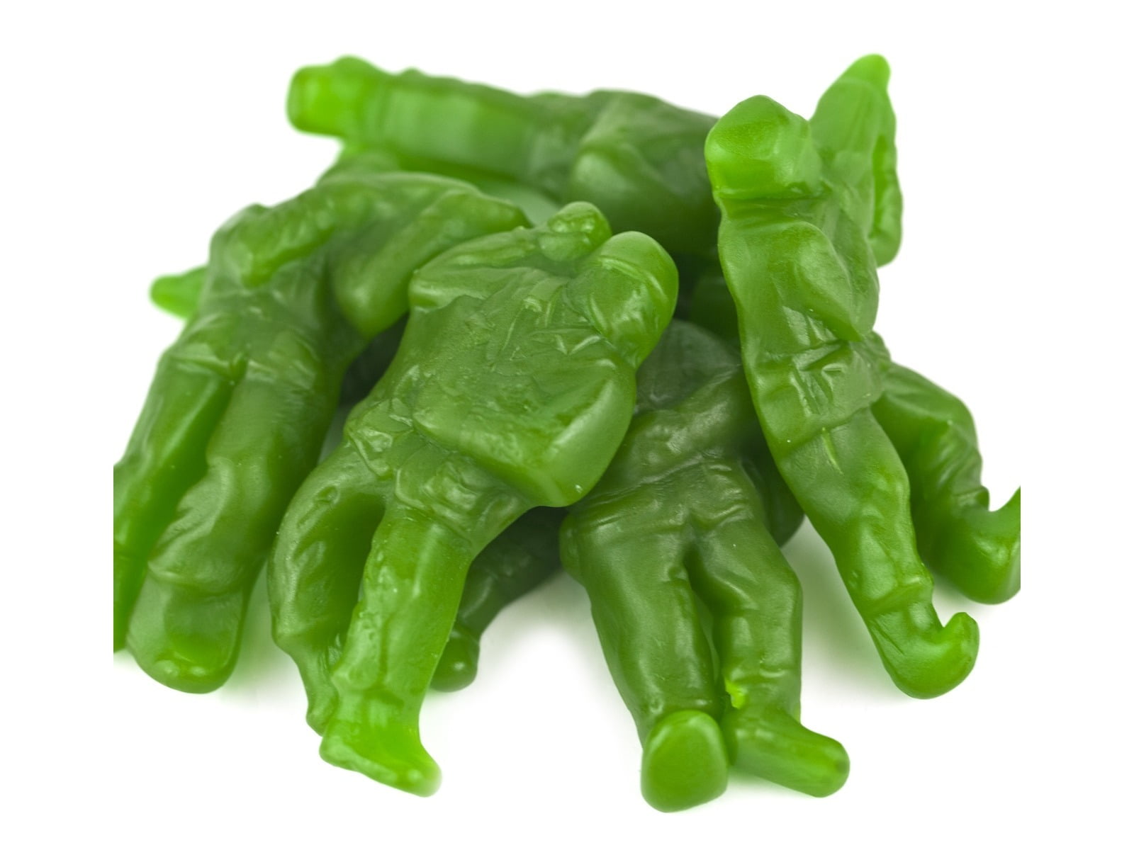 Gummi Army Men 2 pounds green gummy candy military candy - Walmart.com