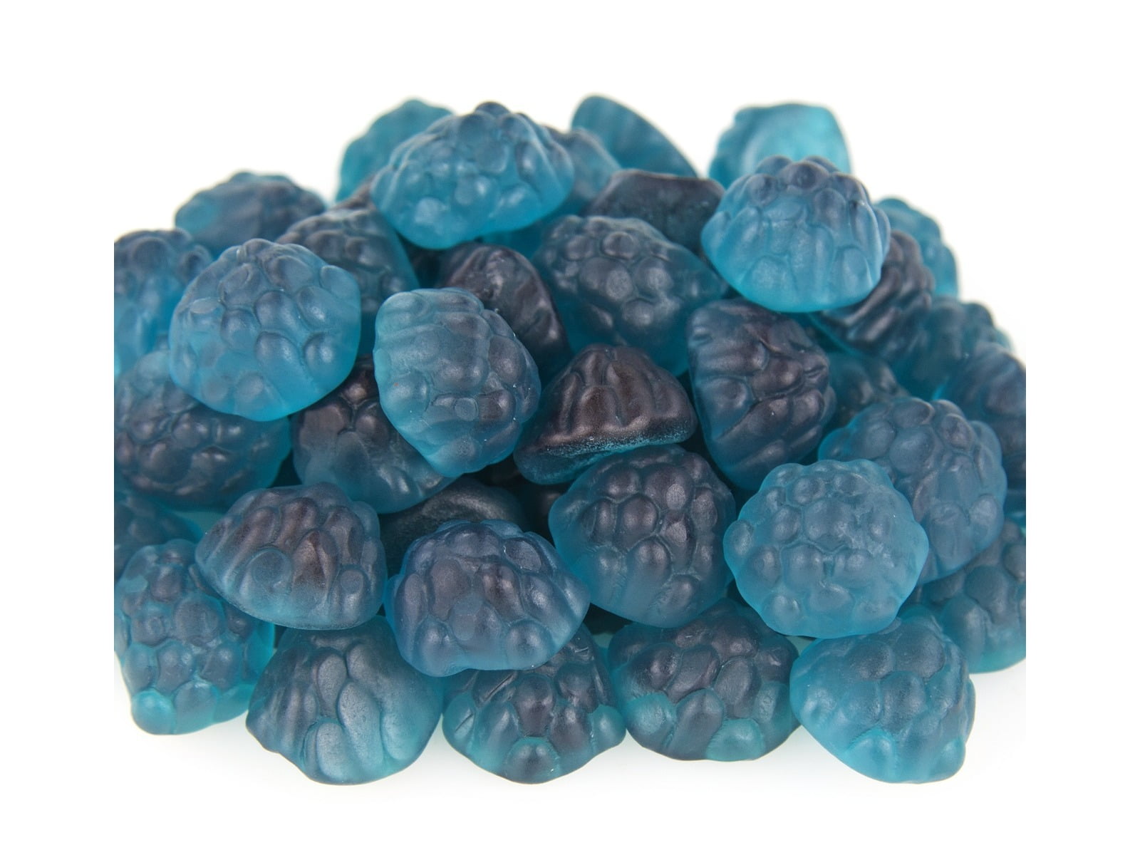 Gummi Blue Raspberries 1 pound gummy candy blue gummy candy - Walmart.com