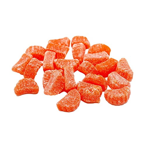 Gummi Orange Slices | 1 LB Resealable Stand Up Candy Bag | Sugar Coated ...