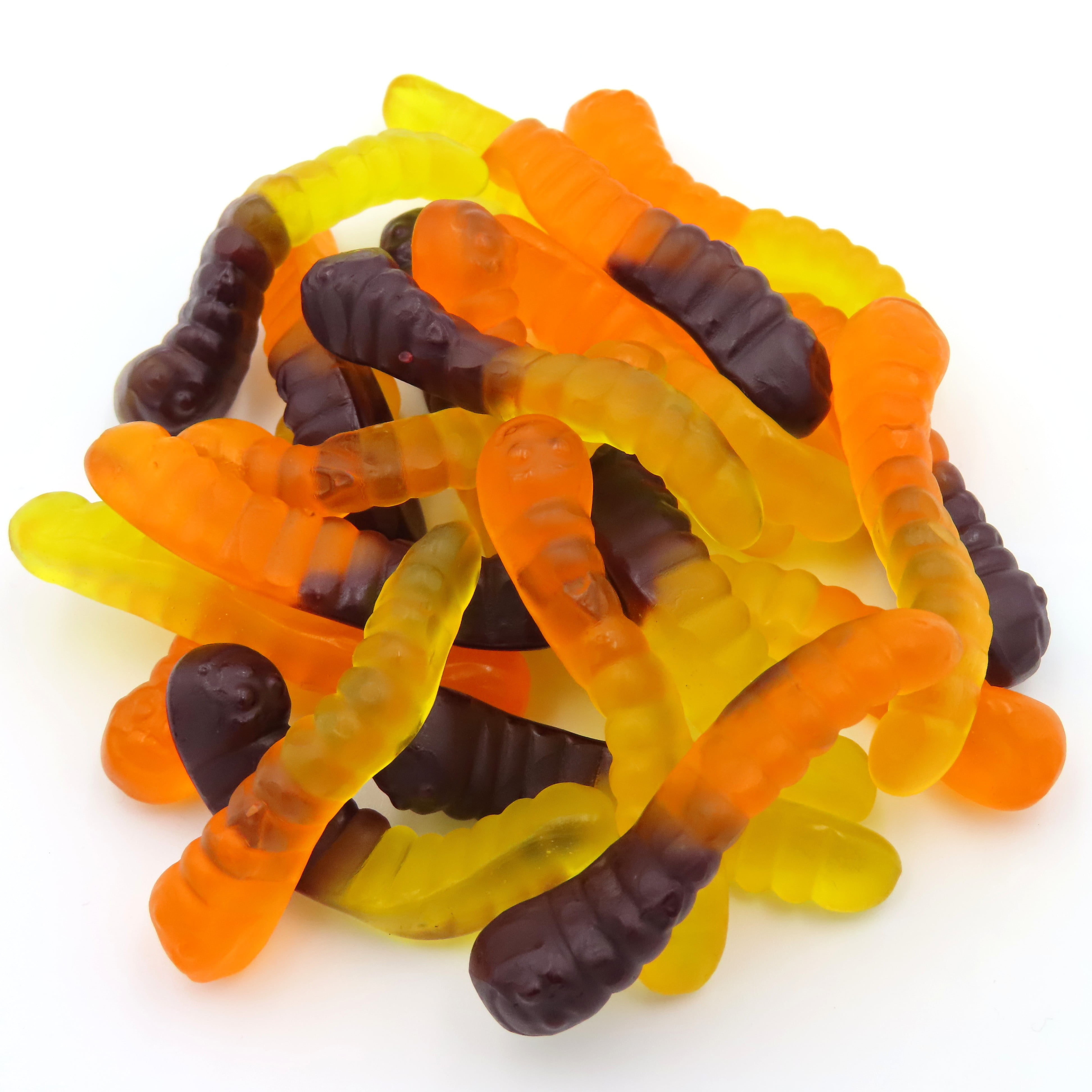 Beulah's Fall Mini Gummy Worms, 1 Pound Package, 100 Pieces of Candy - Walmart.com