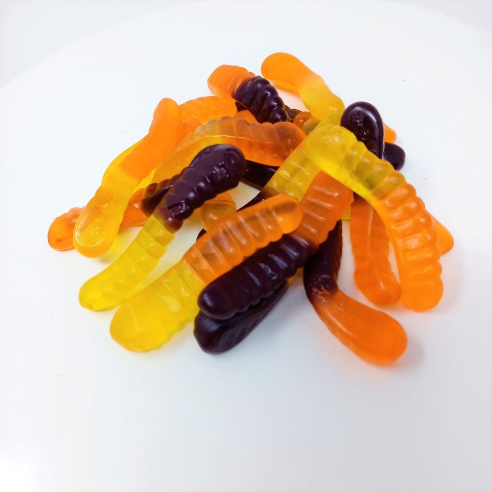 Gummi Worms Fall Mini Gummy Worms 2 pounds 200 Pieces of Candy | Autumn ...