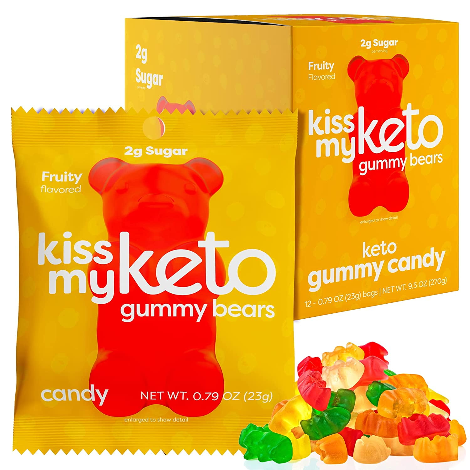 Gummies Candy – Low Carb Candy Gummy Bears, Keto Snack Pack – Healthy ...