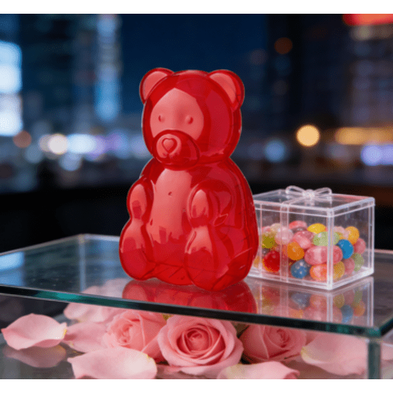 Gummy Bear Container, 16",2026 Valentine's Day Decor - Walmart.com